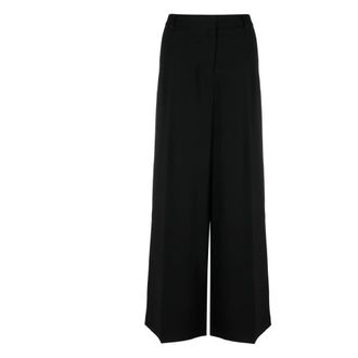 SIMKHAI Elegante Schwarze Plissee Hose - - Trousers - Damen - Schwarzk - XL