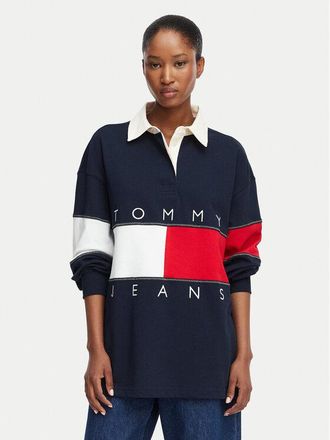 Tommy Jeans Sweatshirt Tjw Ovs DW0DW22827 Dunkelblau Oversize
