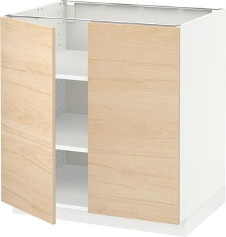 IKEA METOD Unterschrank m B&ouml;den/2T&uuml;ren