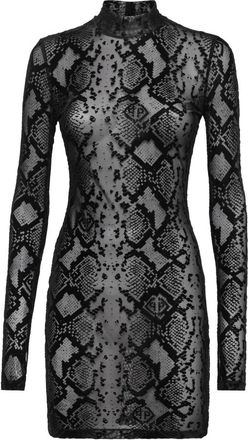 Philipp Plein Robe Courte - Femme - Robes - Noir - Taille: 44 FR