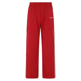 Sporty & Rich Damen, Hosen, Rot, XSGr&ouml;&szlig;e