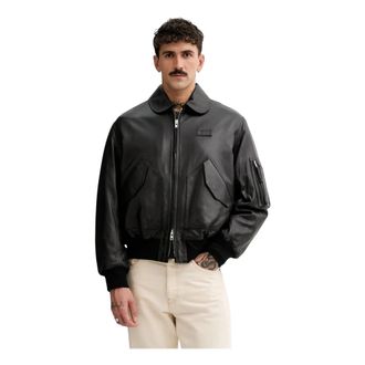Kenzo Leather Jackets - - Jackets - Herren - Schwarzk - L