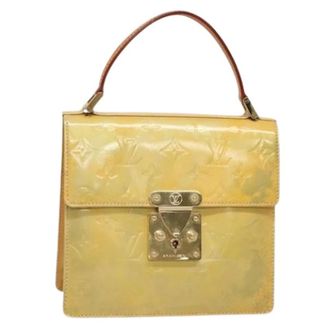 Louis Vuitton Pre-owned Cuir sacs-main - Femme - Pre-owned - Jaune - Taille: ONE Size
