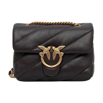 Pinko Pinko, Femme, Sacs, Violet, Taille: ONE Size Love Mini Puff