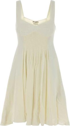 J.W.Anderson Robe Babydoll - Femme - Robes - Blanc - Taille: 36 FR