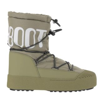 Moon Boot Gr&uuml;ne Nylon Stiefeletten mit Schn&uuml;rung - - Shoes - Herren - Gr&uuml;n - 44 EU