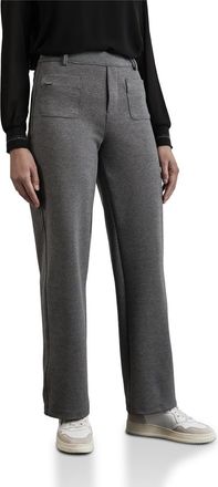 Street One Damen A378381 Straight Leg Hose,Grau,42