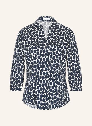 More & More More & More Bluse Mit 3/4-Arm blau
