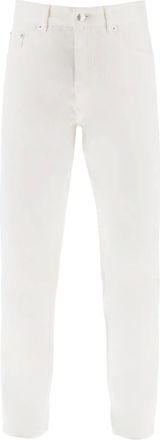 Maison Kitsuné jean à coupe droite - Blanc
