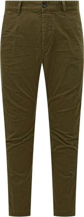 Dsquared2 Homme, Pantalons, Vert, Taille: L Chinos fusel&eacute;s