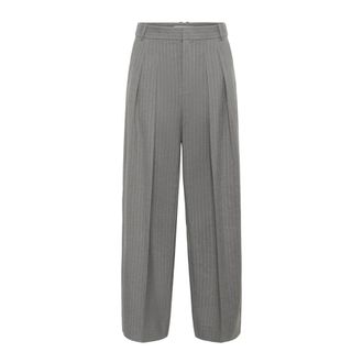 Inwear Femme, Pantalons, Gris, Taille: 38 FR Wide Pantalons