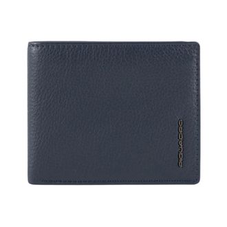 Piquadro Herrenbrieftasche mit Klapp-Ausweisfenster- M&uuml;nz- - - Accessories - Herren - Blau - ONE SIZE