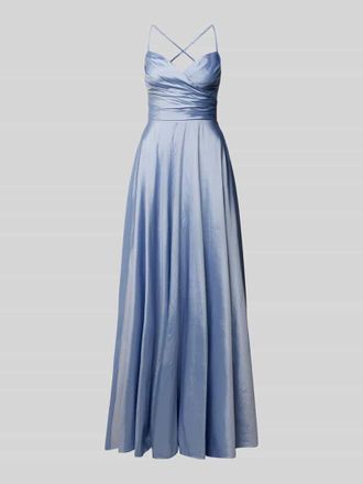 Luxuar Regular Fit Abendkleid mit gelegten Falten