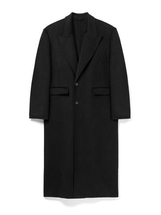 S&eacute;fr Cashmere Coat Black