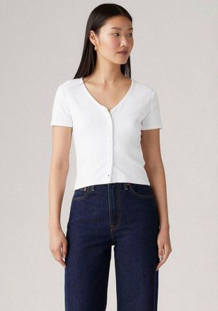 Levi's V-Shirt mit Knopfleiste