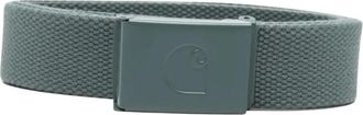 Carhartt Work in Progress Homme, Accessoires, Vert, Taille: ONE Size C-Logo Belt Tonal