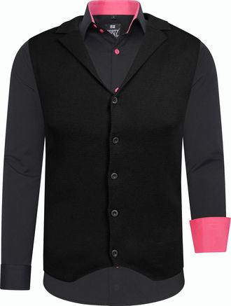 Rusty Neal Hemd mit Weste 2-teilig