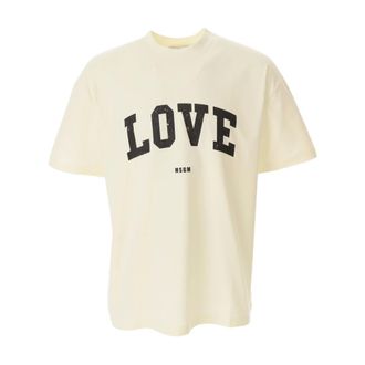 Msgm Msgm, Herren, Oberteile, Beige, LGr&ouml;&szlig;e