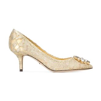 Dolce & Gabbana Femme, Chaussures, Gris, Taille: 40 EU Bellucci Escarpins