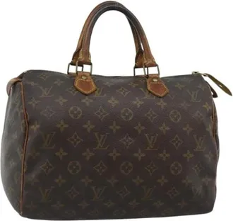 Louis Vuitton Sac &agrave; main Speedy 30 Pre-owned - Femme - Pre-owned - Brun - Taille: ONE Size