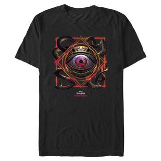 MARVEL Unisex Doctor Strange 2 Eyeball Spell Organic Short Sleeve T-shirt, Schwarz, XXL