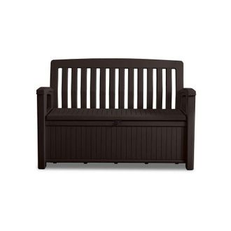 Keter Commode Keter en r&eacute;sine graphite PATIO BENCH
