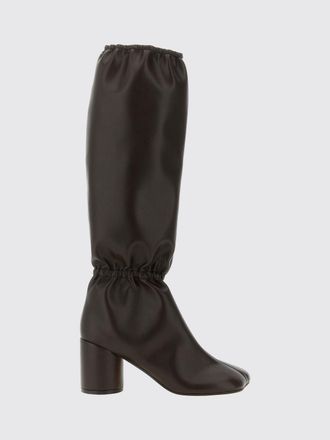 Maison Margiela Kniehohe Anatomic-Stiefel mit zylindrischem Absatz