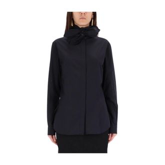 Moschino Hemd mit Schleifen-Detail - - Blouses & Shirts - Damen - Schwarzk - M