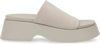 Steve Madden Femme, Chaussures, Gris, Taille: 35 1/2 EU Tongs