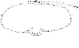 Luxenter Armband Alphabet mit Silber-Finish - Buchstabe C, Einheitsgr&ouml;&szlig;e, Metall, Ohne Edelstein