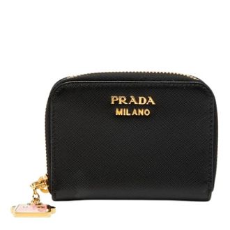 Prada Porte-monnaie Pre-owned - Femme - Pre-owned - Noir - Taille: ONE Size