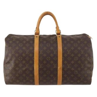 Louis Vuitton unisex, Pre-owned, Brun, Taille: ONE Size Sac Keepall Pre-owned