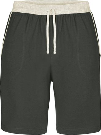 Ladeheid Herren Schlafanzughose kurz Herren Kurz Hose mit Taschen Shorts LA40-253 (Armee-Beige, XXL)