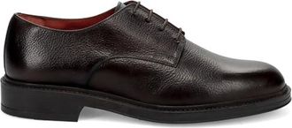 Sangiorgio Lacets pour homme Derby Moro en cuir T&ecirc;te de Moro - AD81 Mousse T.Moro - Taille 42, marron, 46 EU