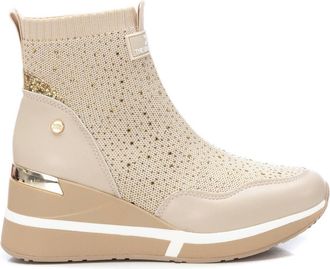 Xti Damen 141701 Geknöpfte Hausschuhe, beige, 38 EU
