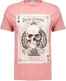 Deeluxe T-shirt en coton ACE pour Homme,100% Coton, Manches Courtes, Style Casual, Parfait pour le Printemps-Été, Confort et Élégance au Quotidien, Taille L, 