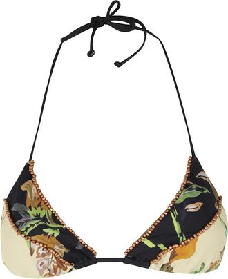 Miss Bikini Femme, Maillots de bain, Multicolore, Taille: 38 FR Triangolo Ricamo