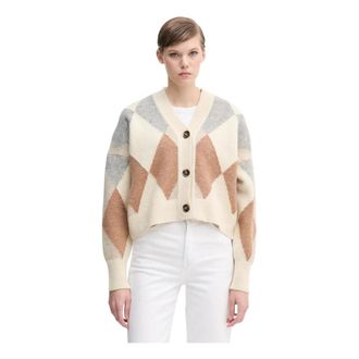 Barbour Silvia Cardigan - - Knitwear - Damen - Mehrfarbig - 2XL