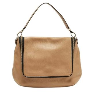 Anya Hindmarch Sac bandouli&egrave;re en cuir Pre-owned - Femme - Pre-owned - Brun - Taille: ONE Size