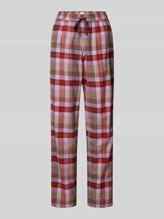 Schiesser Wide Fit Pyjama-Hose mit Karomuster