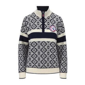 Dale of Norway 96261 Team Norway C00 Pullover - - Knitwear - Damen - Mehrfarbig - XL