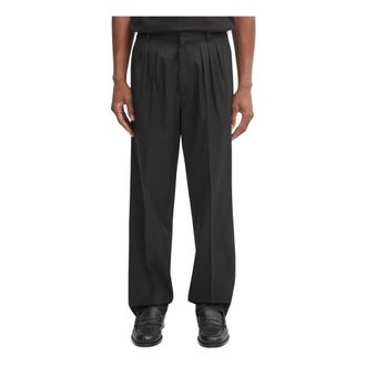 Kenzo Pantalon Tailleur Pliss&eacute; Weave - Homme - Pantalons - Noir - Taille: W38