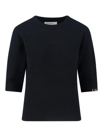 Extreme Cashmere Rundhalspullover - Schwarz