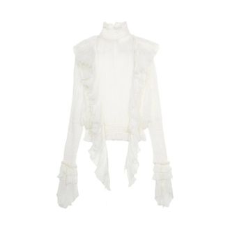 Blumarine Damen, Blusen & Hemden, Weiß, 2XSGröße