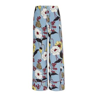 Marni Melodia Satin Hose - - Trousers - Damen - Mehrfarbig - S