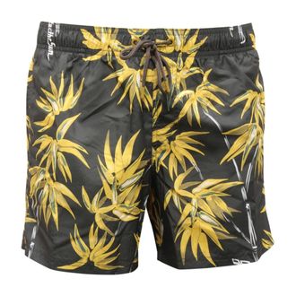 Sundek Gr&uuml;ne Strandbekleidung Bedruckte Boards Kiefer - - Swimwear - Herren - Mehrfarbig - L