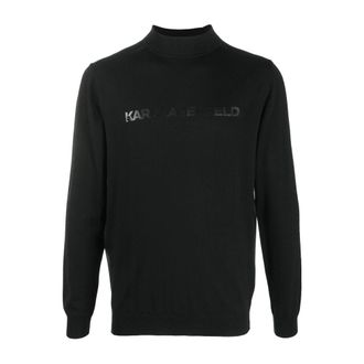 Karl Lagerfeld Herren, Strickwaren, Schwarzk, 2XLGr&ouml;&szlig;e