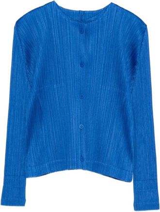 Issey Miyake Damen, Blusen & Hemden, Blau, LGröße