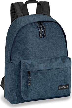 Pedea Freizeit Rucksack *Style* Unisex Business Schule Rucksack 24 L mit Notebookfach bis 13,3 Zoll (33,8cm), Blau