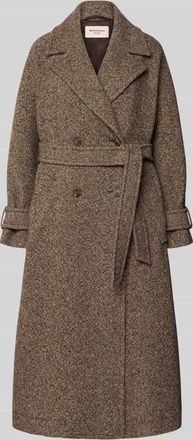 Max Mara Regular Fit Wollmantel mit Bindeg&uuml;rtel